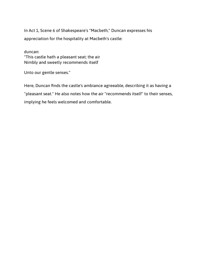 q1 Act 1 Scene 6 | PDF