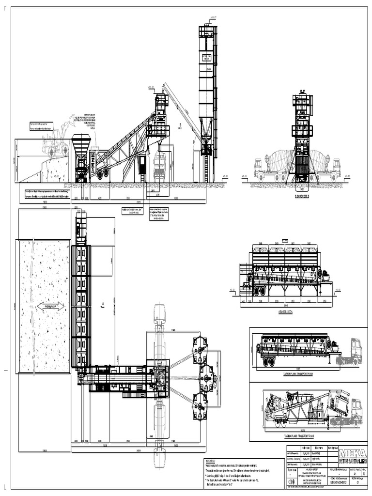 Ready Mix Plant Layout | PDF