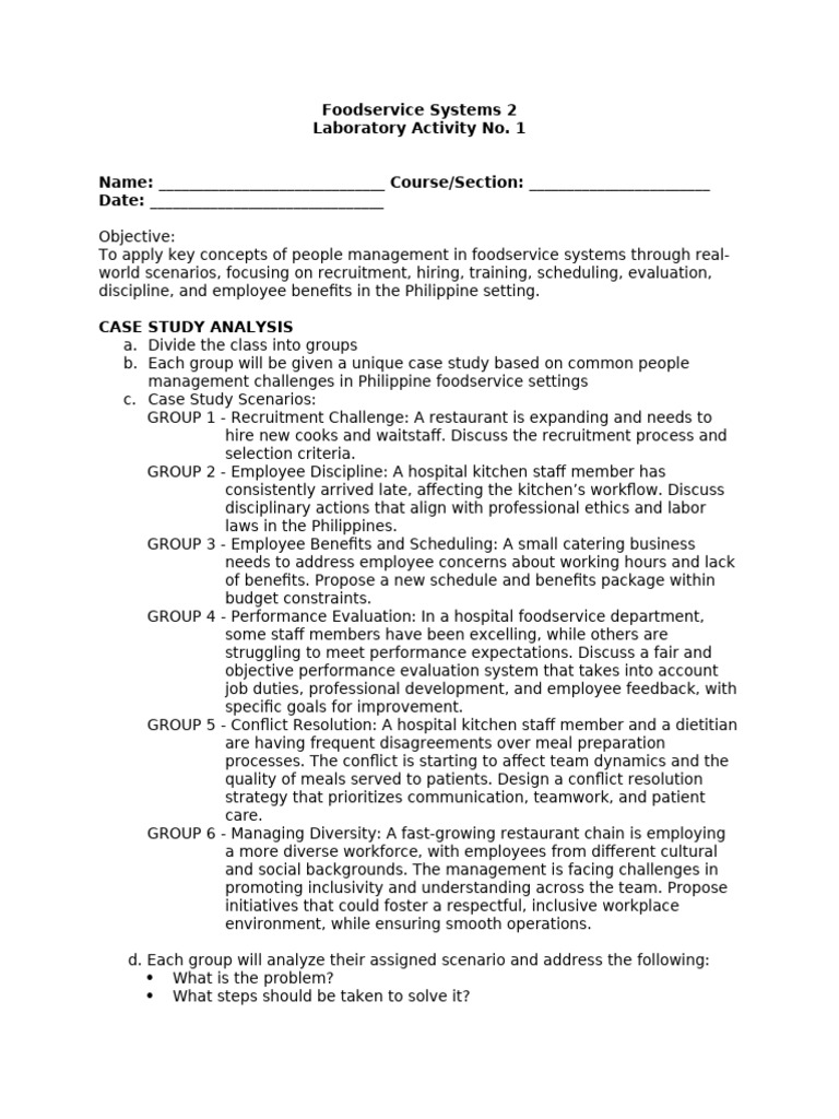 FSS Lab Activity No. 1 | PDF