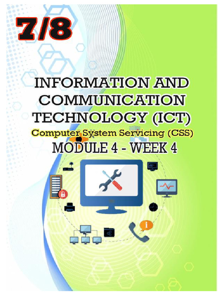 TLE TE 7 - Q1 - W4 - Mod4 - ICT CSS To Print | PDF