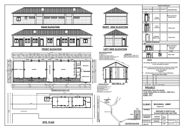 MUGUNGU JIMMY (Poultry House) A2 | PDF