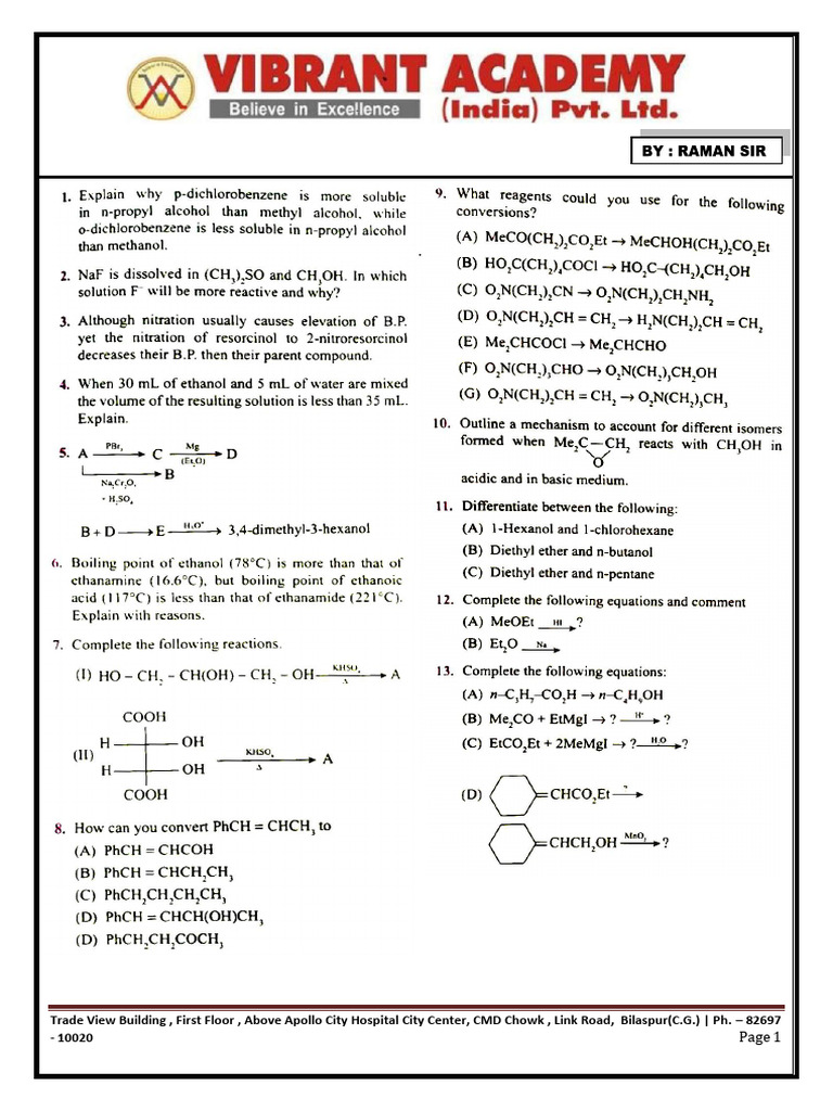 Raman Sir (DPP) | PDF