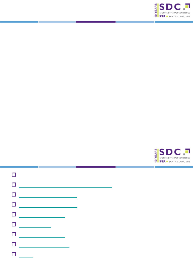 InfiniBand Software Architecture and RDMA SNIA | PDF