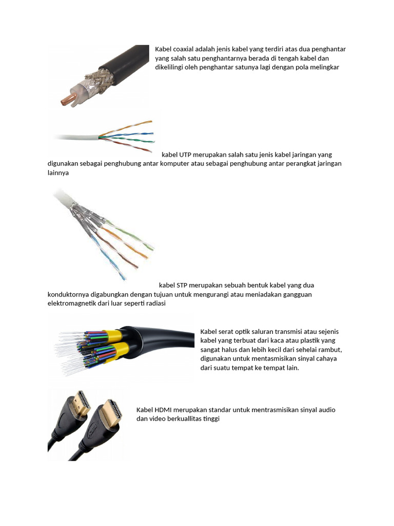 jenis kabel | PDF
