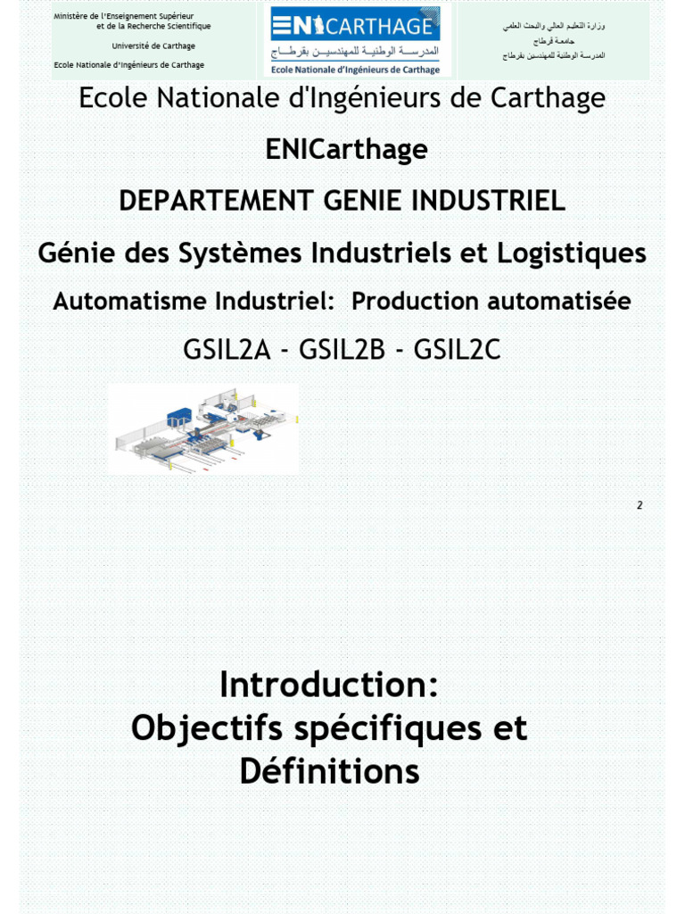 Cours Automatisme 2024-2025 | PDF