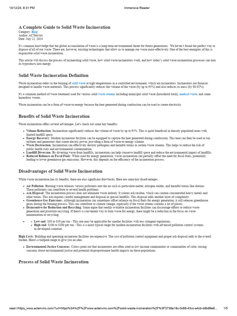 Immersive Reader | PDF