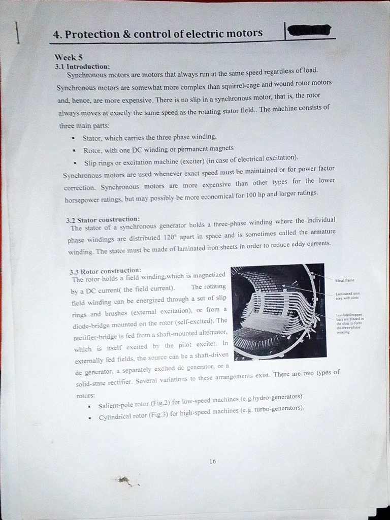 Electrical machine 2 | PDF