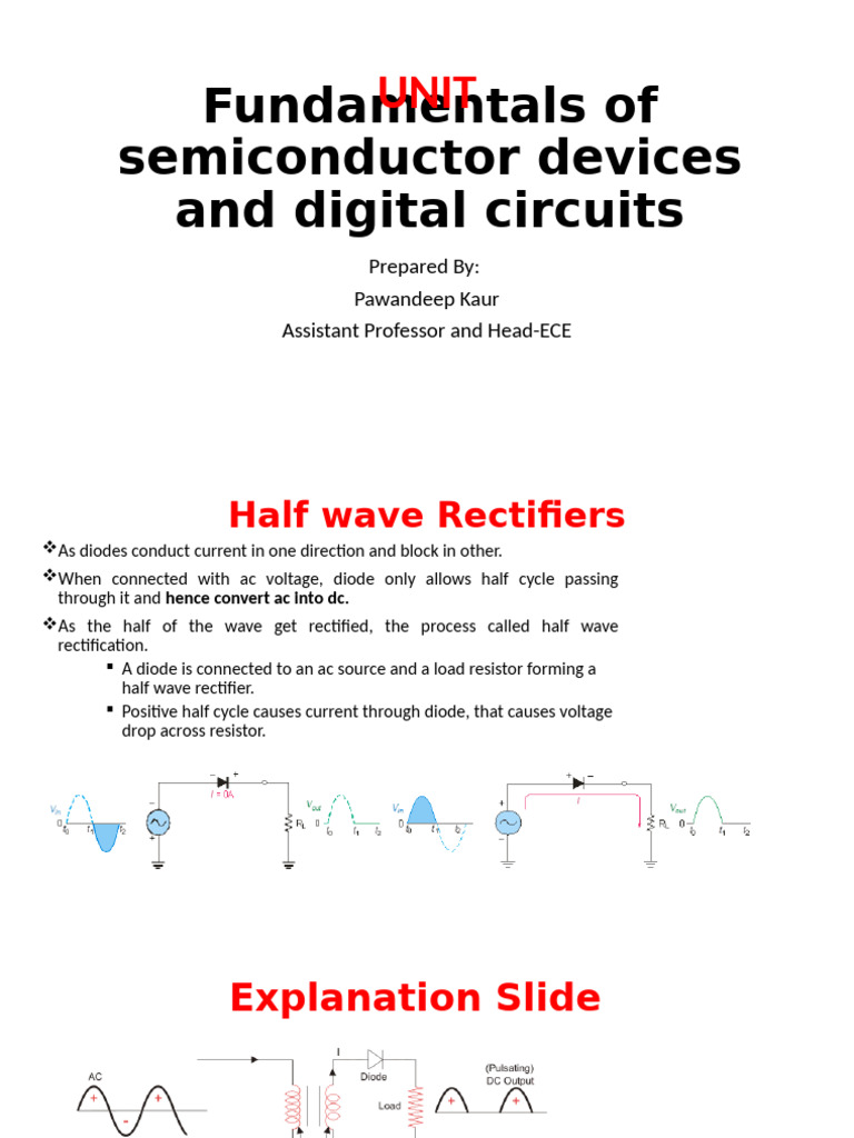 Unit2 Rectifiers | PDF