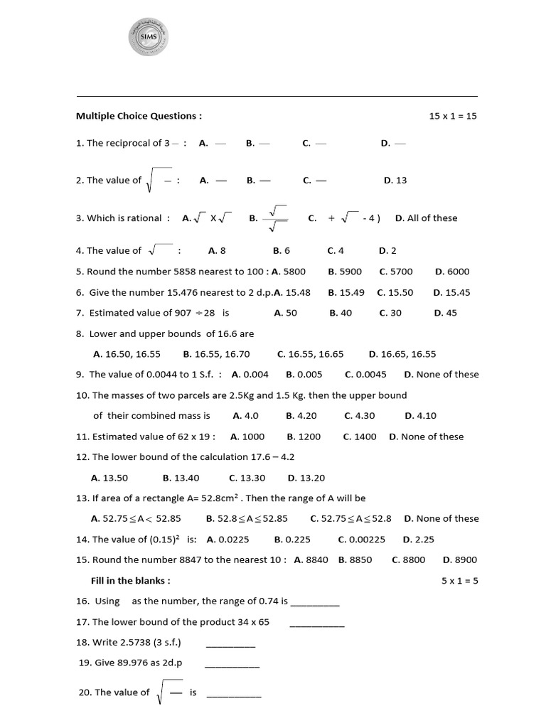 Pt1 9ig Maths | PDF