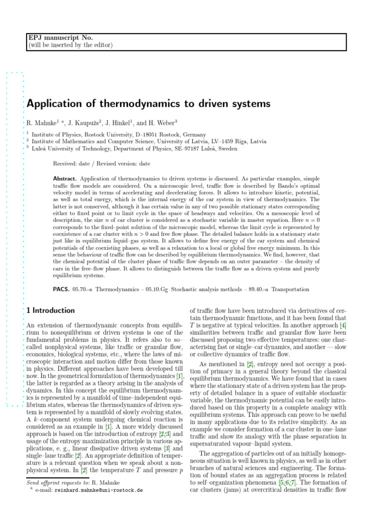 Application2 of Thermodynamics | PDF | Thermodynamics | Science ...