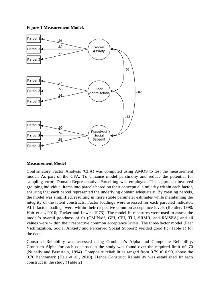 Measurement Model | PDF