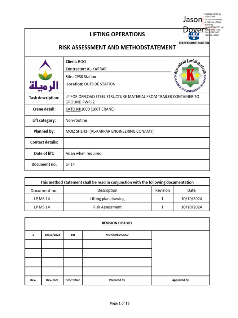 PLN No 14 LP For Offload Steel Structure Material From Trailer ...