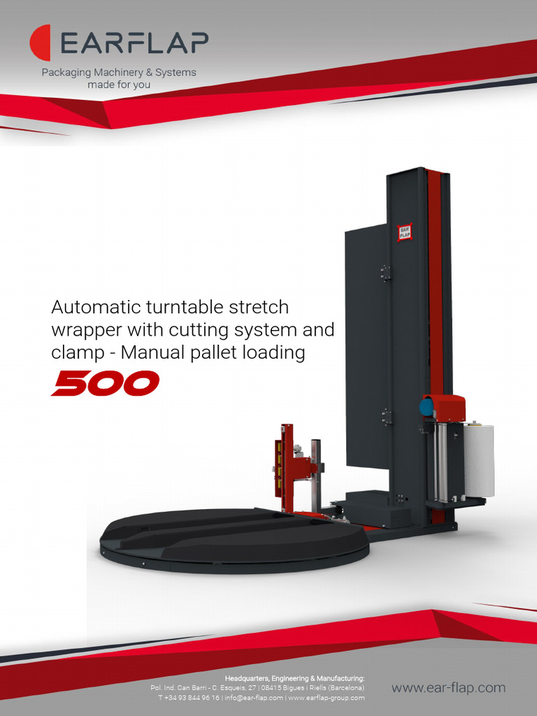 Automatic Turntable Pallet Wrapper Model 500 en | PDF