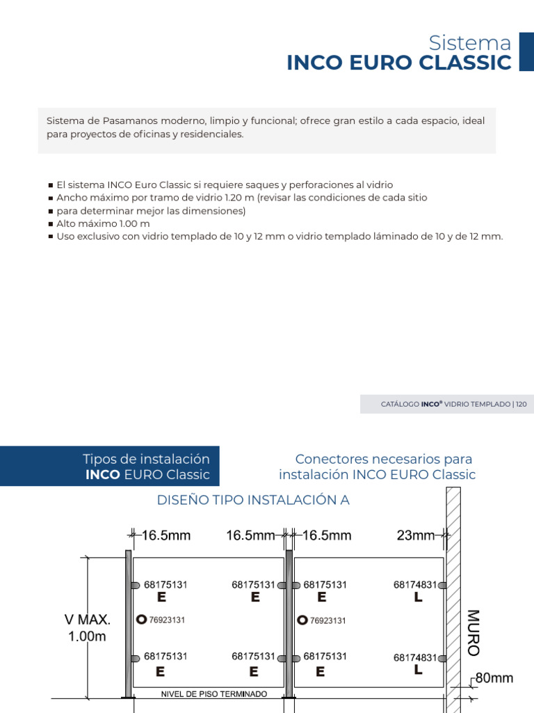 Sistema Inco Euro Classic | PDF