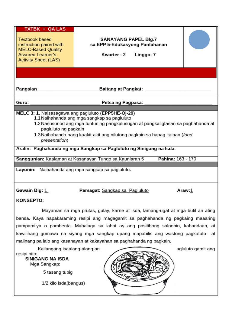 EPP 5 WEEK 7 LAS DONE | PDF