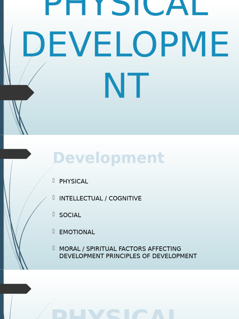 Physical Development | PDF