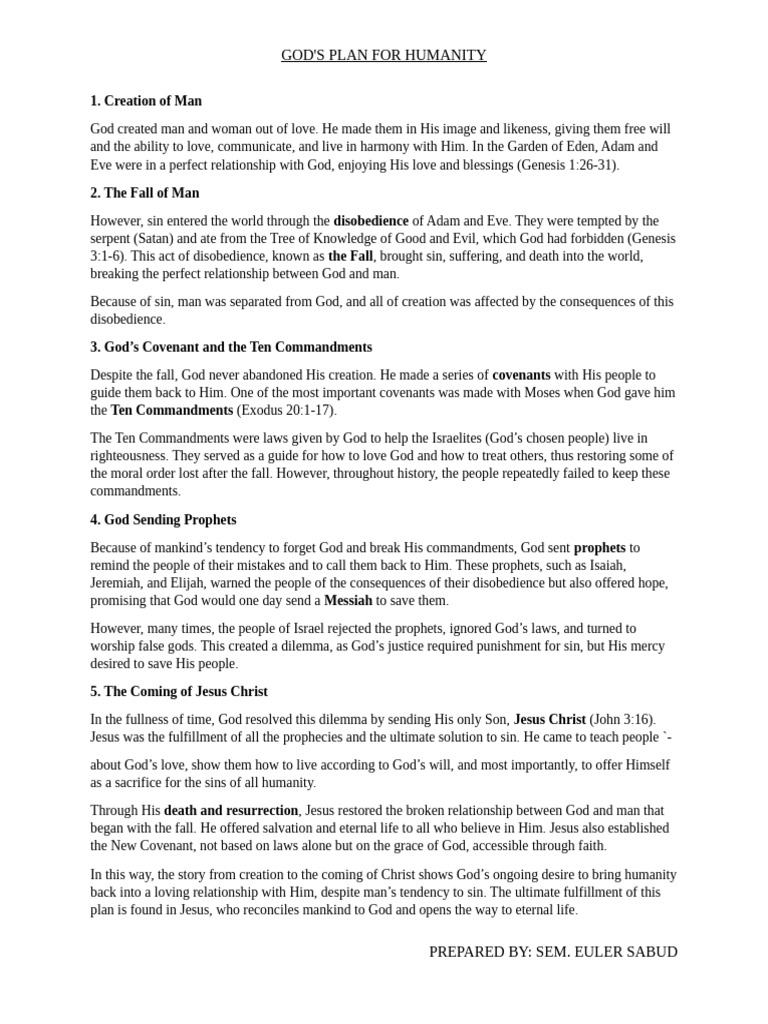 Why God Created Man | PDF