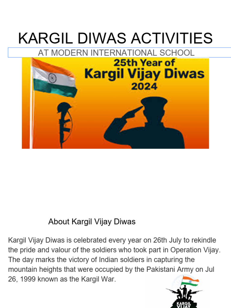 Kargil Diwas | PDF