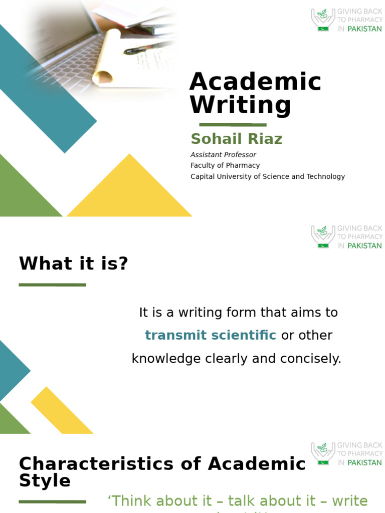 Academic Writing Essentials Guide | PDF | Experiment | Career & Growth
