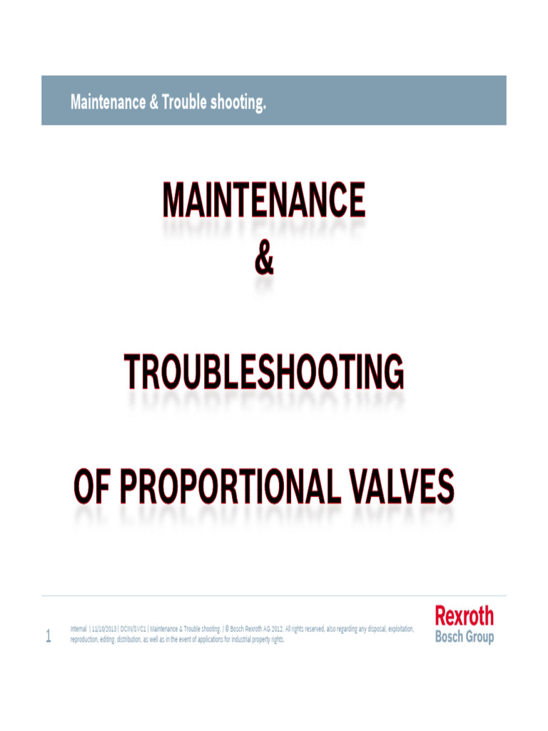 Maintanence Trouble Shooting | PDF