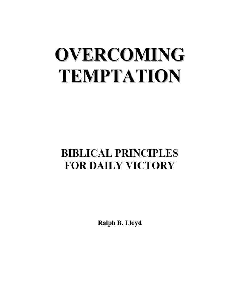 Overcoming Temptation-English | PDF
