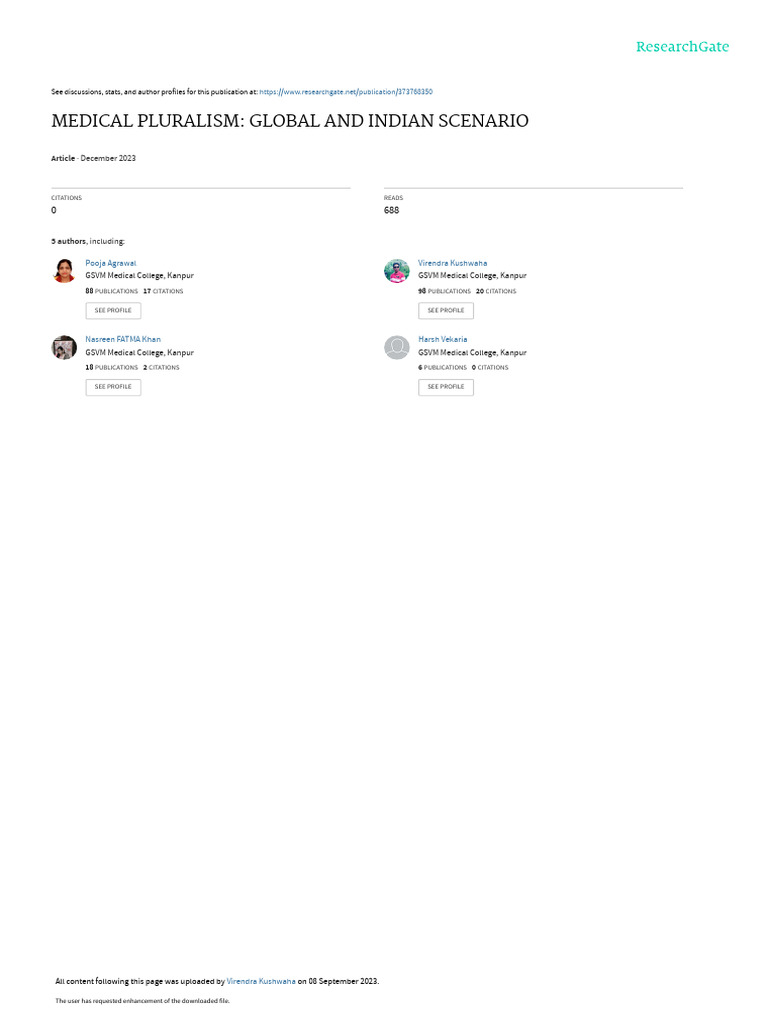 MEDICALPLURALISM | PDF