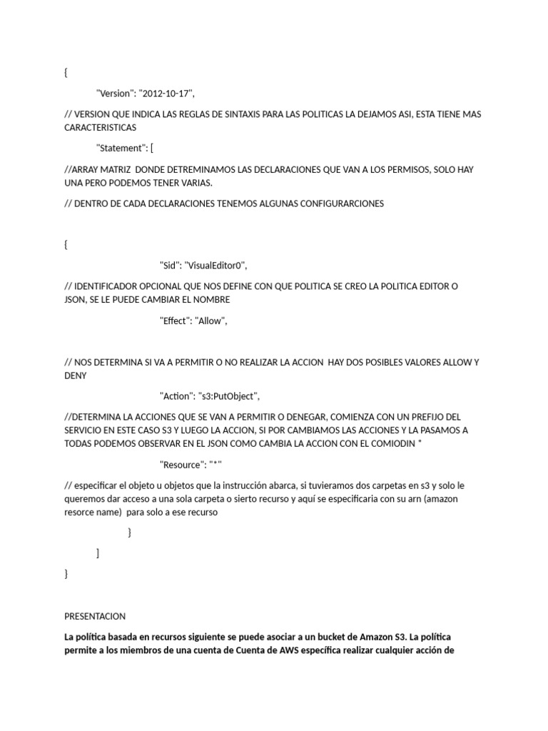 Json Estructura | PDF