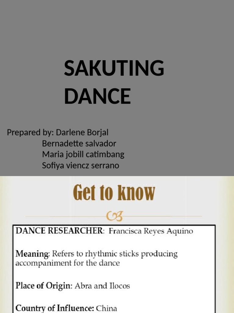 Sakuting Dance Wps Office | PDF