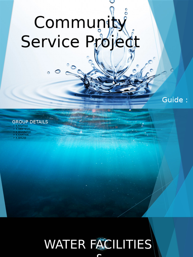 Water Facility and Drinking Water Availability | PDF