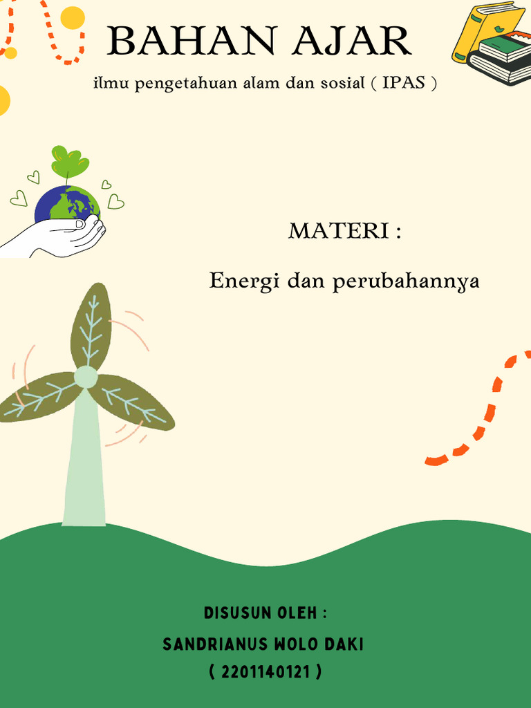 Bahan Ajar Dan LKPD Pembelajaran Ipas SD Sandrianus Wolo Daki ...