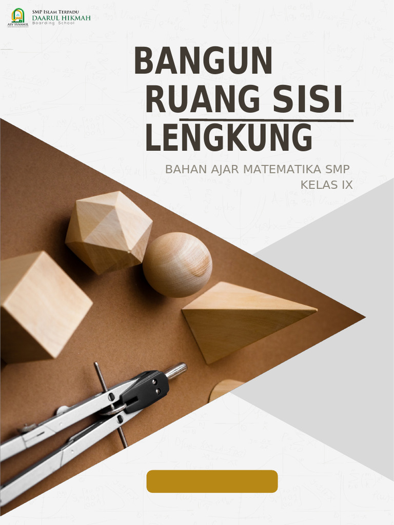 Modul Bangun Ruang Sisi Lengkung Kelas 9 | PDF