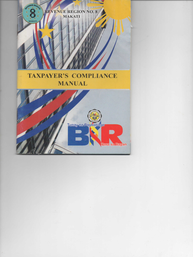 Bir - Taxpayer's Compliance Manual | PDF