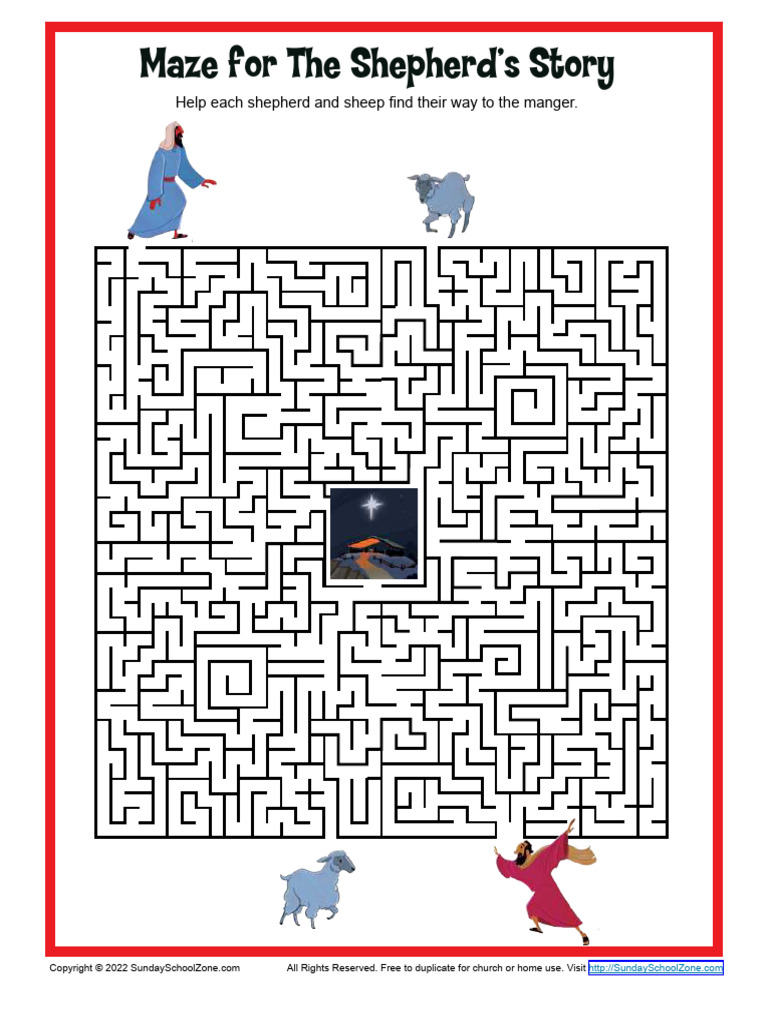 Maze For The Shepherds Story | PDF