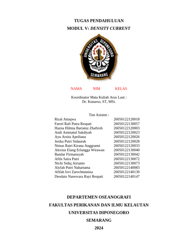 Format TP Arus Modul 5 | PDF