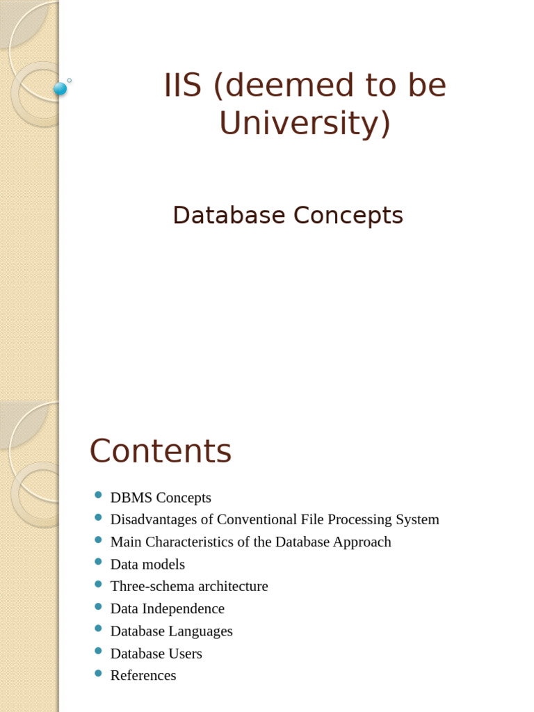 Data Base Concepts2 | PDF