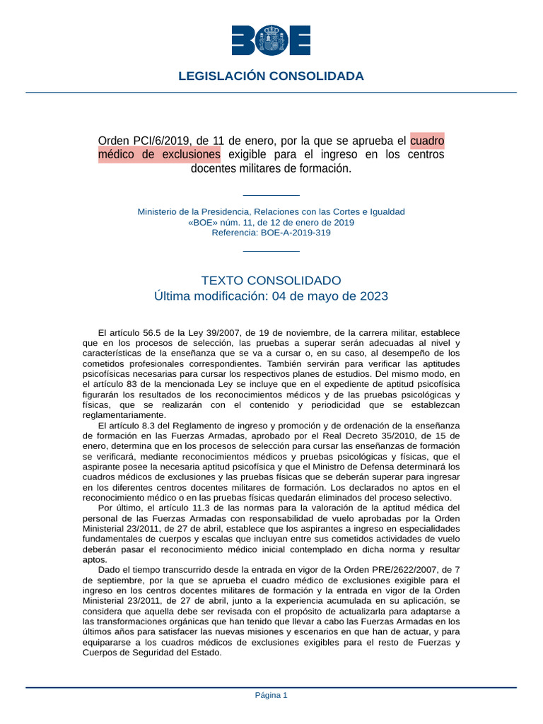 4 - BOE-A-2019-319-consolidado | PDF