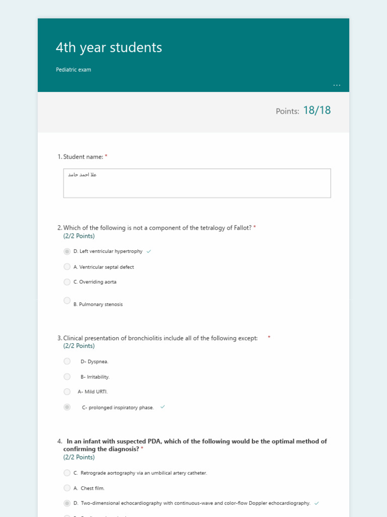 4th year students | PDF