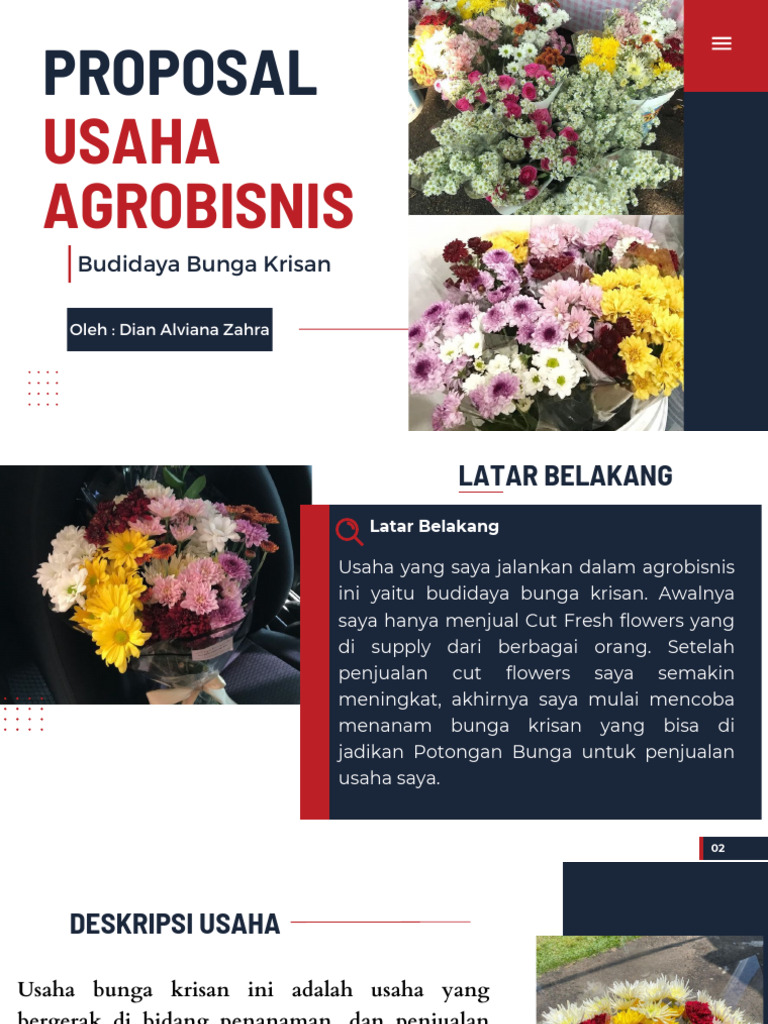 Proposal BUNGA KRISAN | PDF
