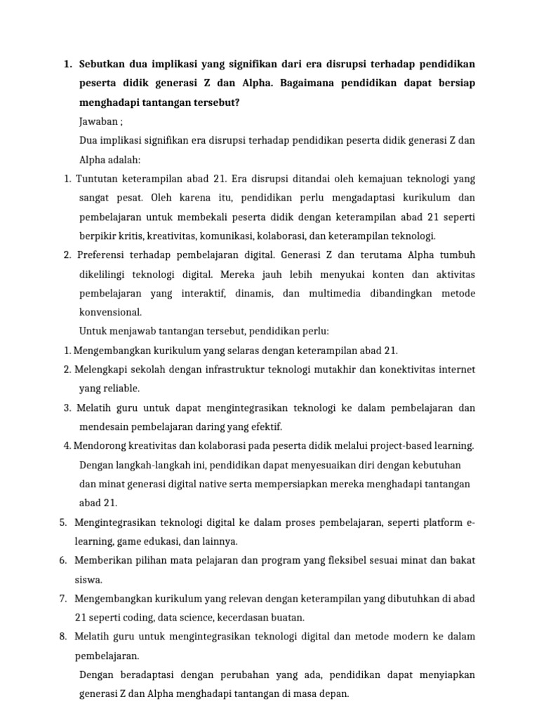 Kisi2 Uas MK PPD Diyan | PDF