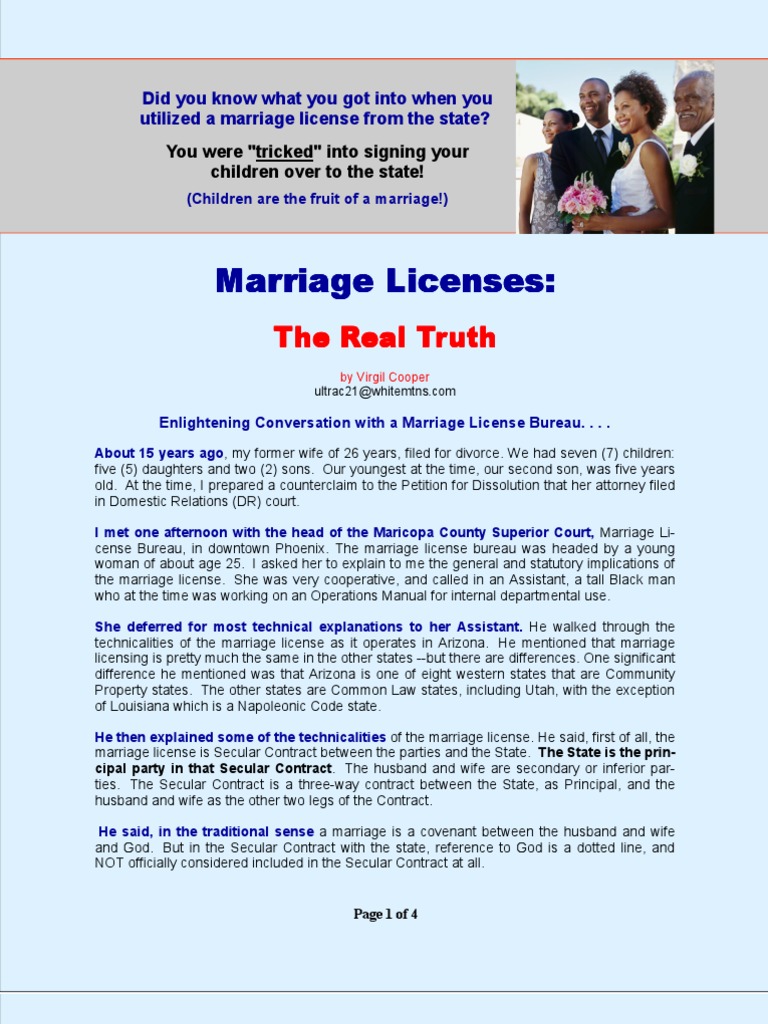 Modern Marriage Contract | PDF | Wife | Marriage