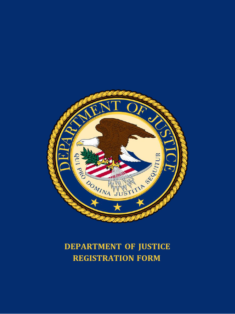DOJ Registration Form | PDF