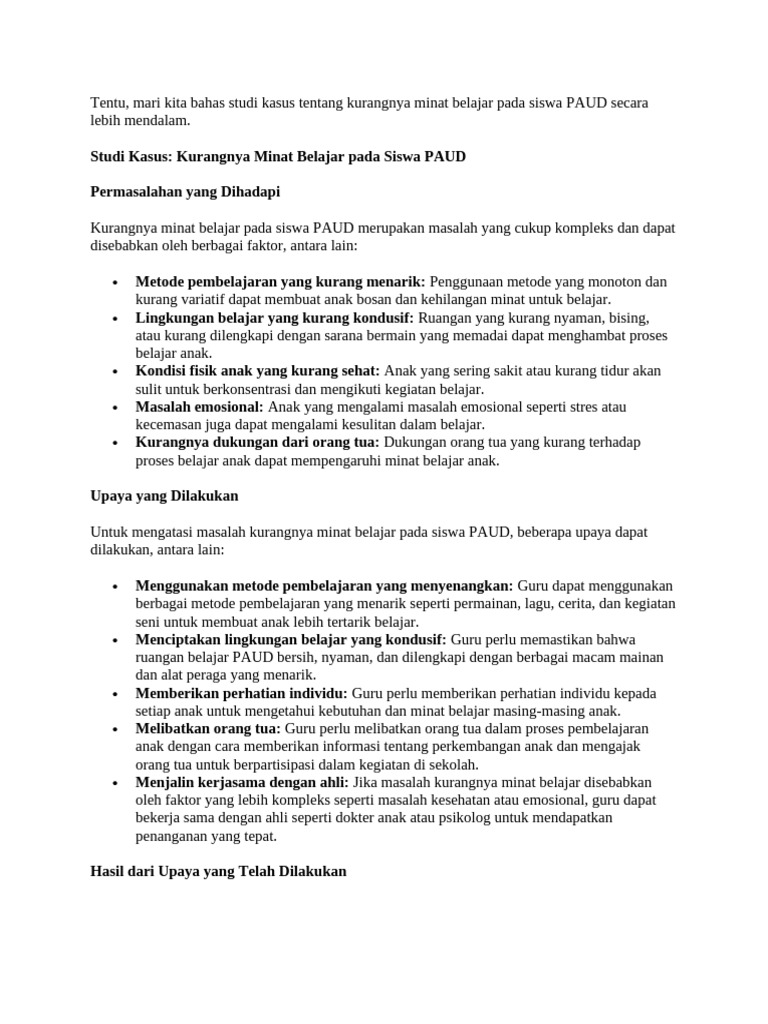 studi kasus ppg 4 | PDF