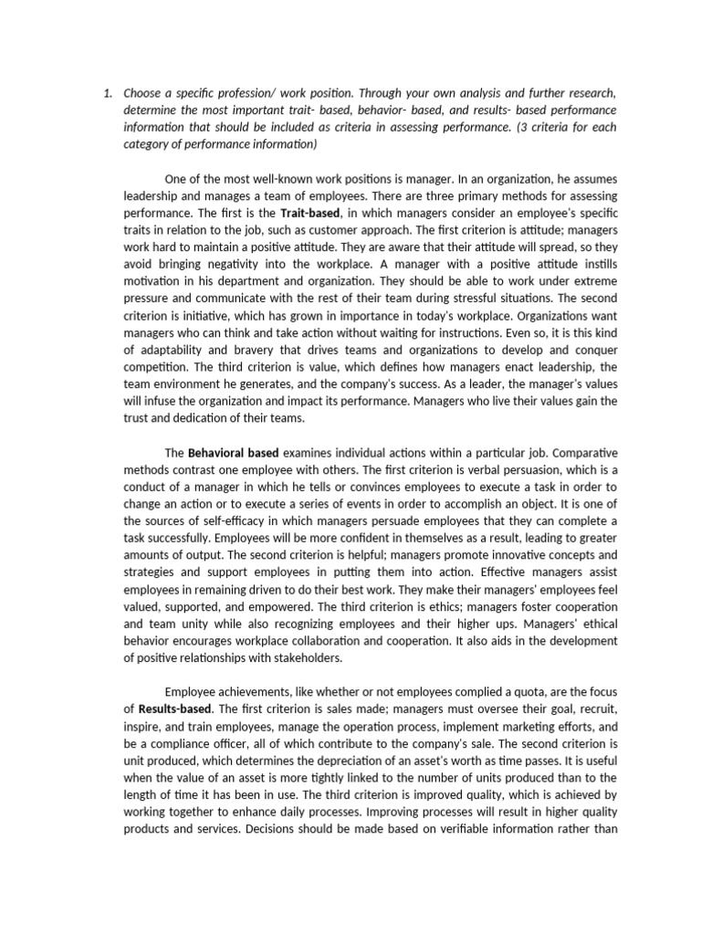 Choose a specific profession | PDF