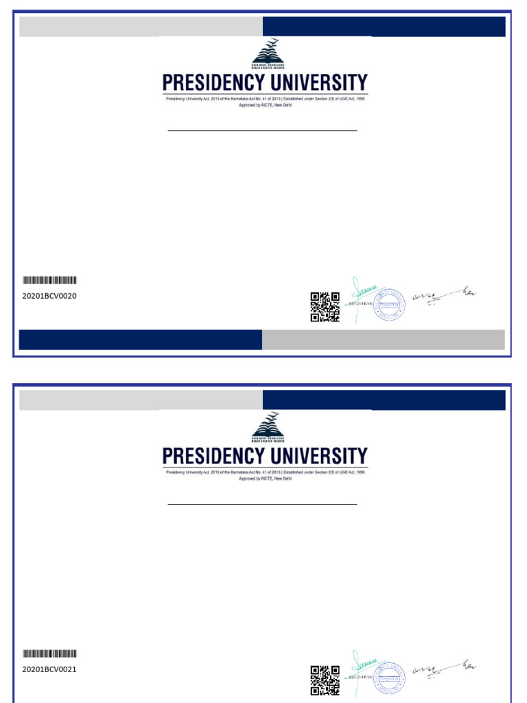 VAP SCSE Certificates 2022 23 | PDF