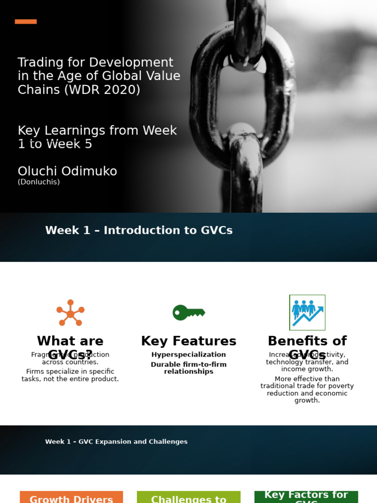 Artifacts On My Key Lessons On GVCs | PDF | Policy | Protectionism