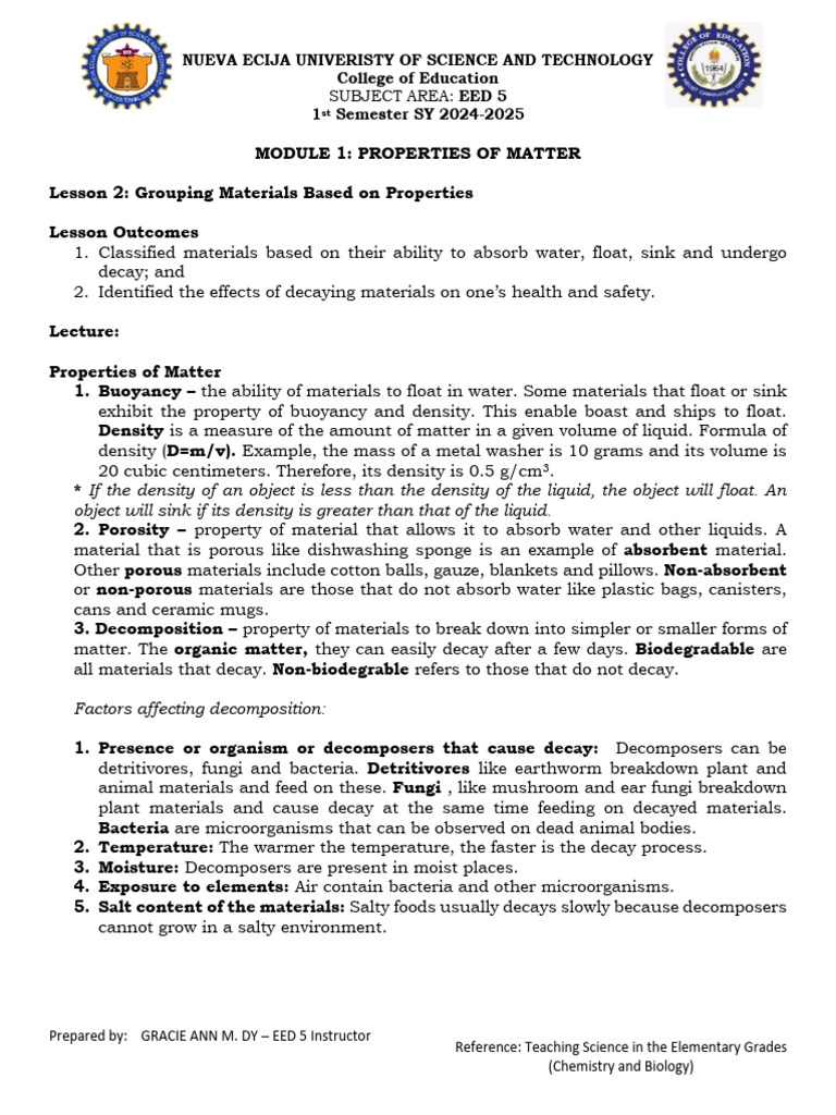 Module-1 Lesson-2 Revised | PDF