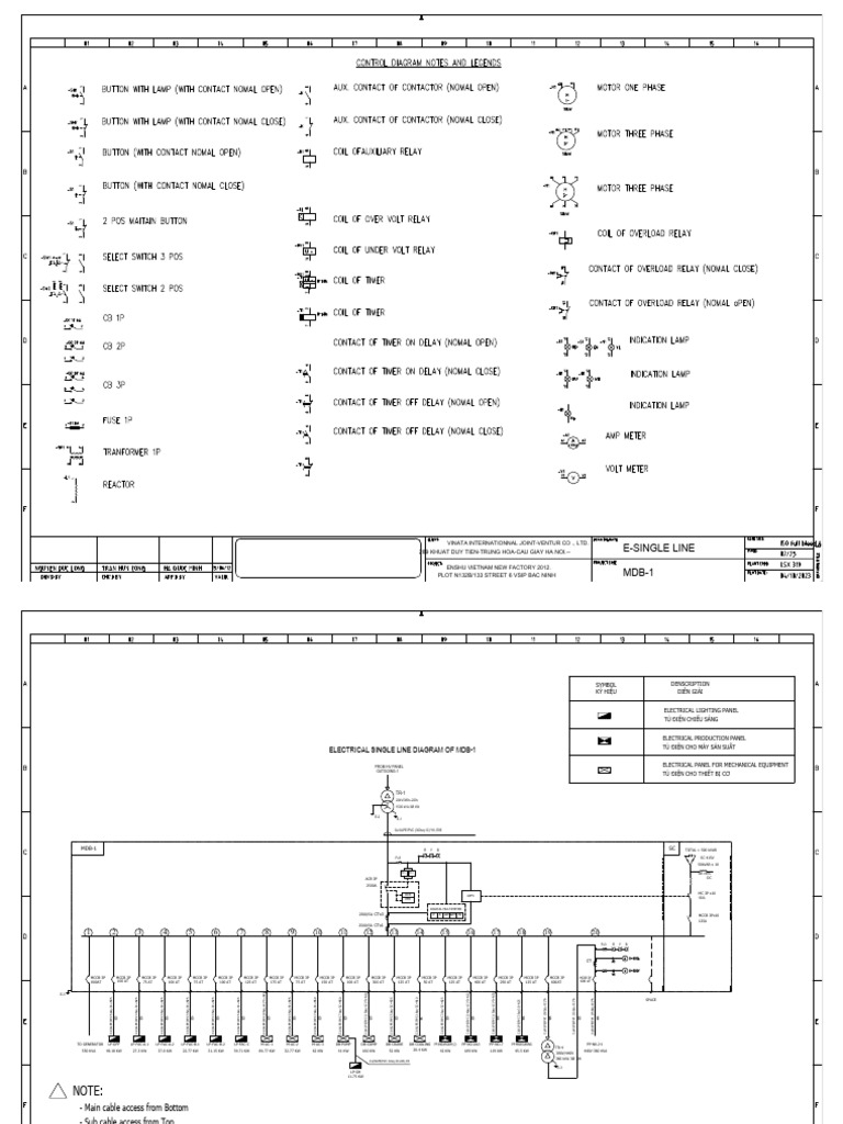 E-Single Line MDB-1 | PDF