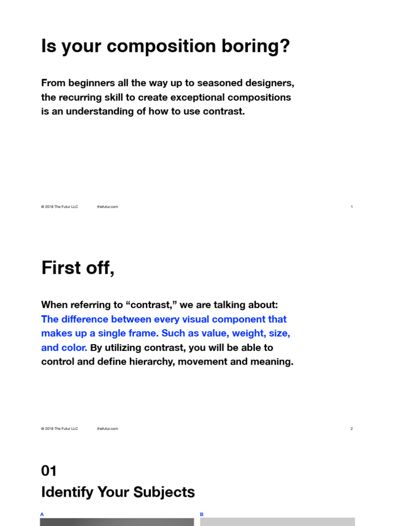 Notes on composition | PDF