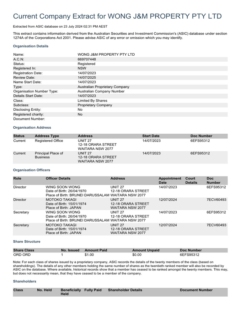 Company Search | PDF