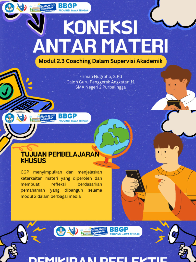 Koneksi Antar Materi Modul 2.3 | PDF
